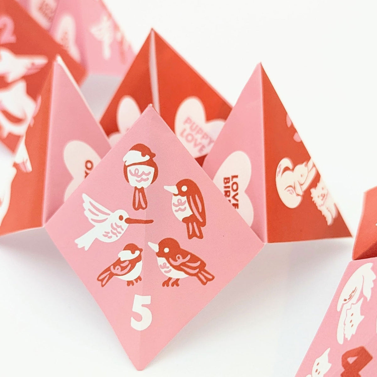Valentine's Day Paper Fortune Tellers – Nuthatch Studio