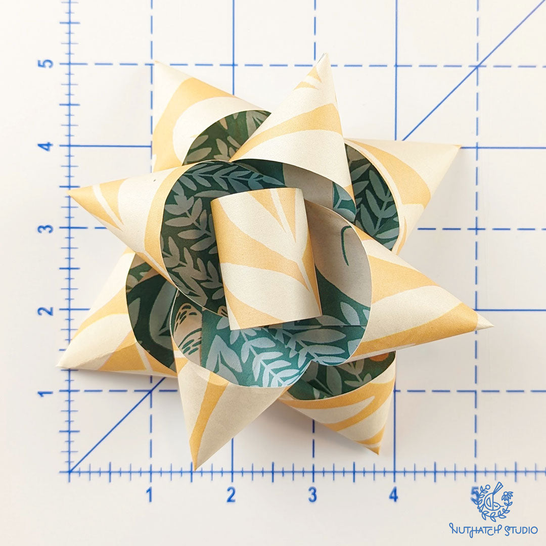 Festive & Fun Recycled Paper Gift Toppers: Figure 8 Bows – Nuthatch Studio