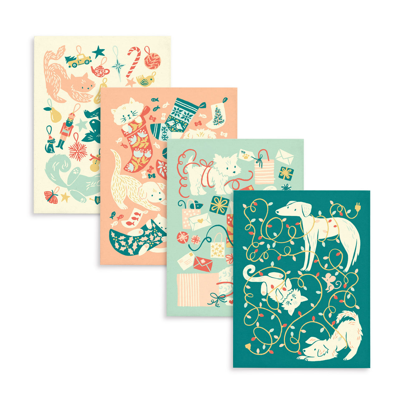 Merry Pets Assorted Card Set – Nuthatch Studio