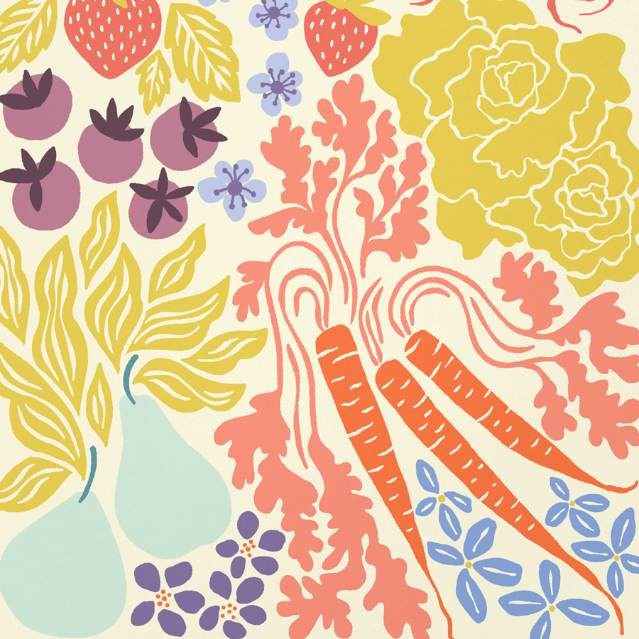 Farmers Market Art Print – Nuthatch Studio